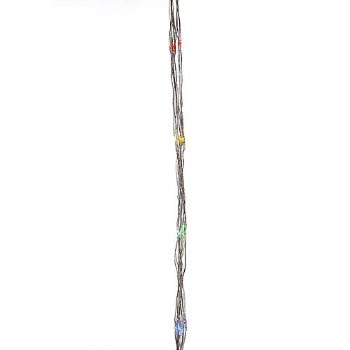 Click here for Kurt S. Adler 78in Silver Nylon 200 Multi-colored... prices