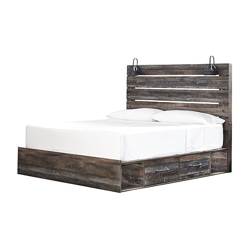 Click here for Signature Design by Ashley Drystan Panel Bed with... prices