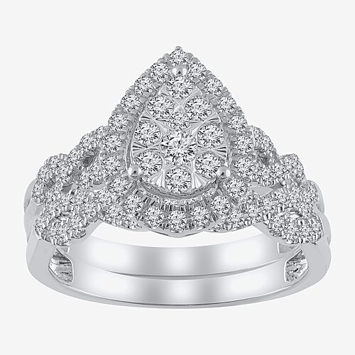 Click here for Signature By Modern Bride 1 CT.T.W. Natural Diamon... prices