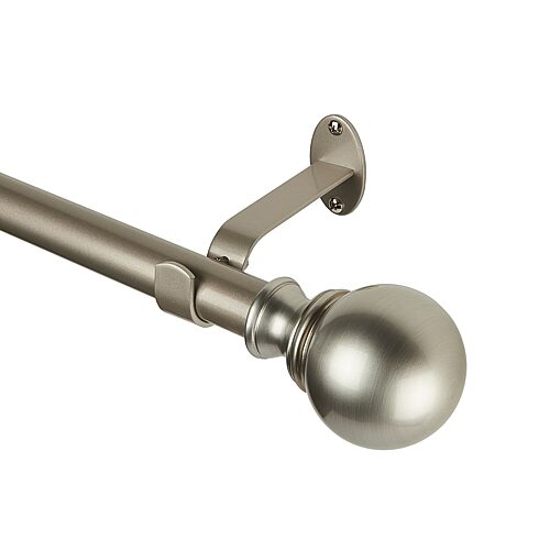 Click here for Cordelia Adjustable 28-48 Curtain Rod with Ball Fi... prices