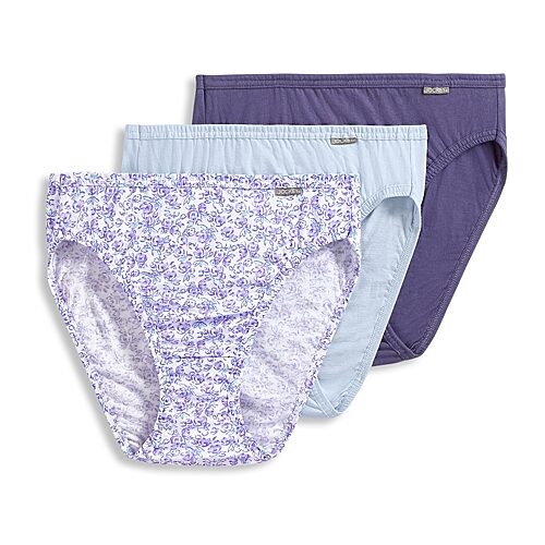 Click here for Jockey Elance French Cut - 3 Pack- 1487  7  Blue prices
