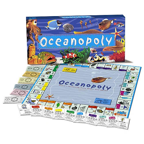 Click here for Late For The Sky Ocean-Opoly Board Game Monopoly B... prices