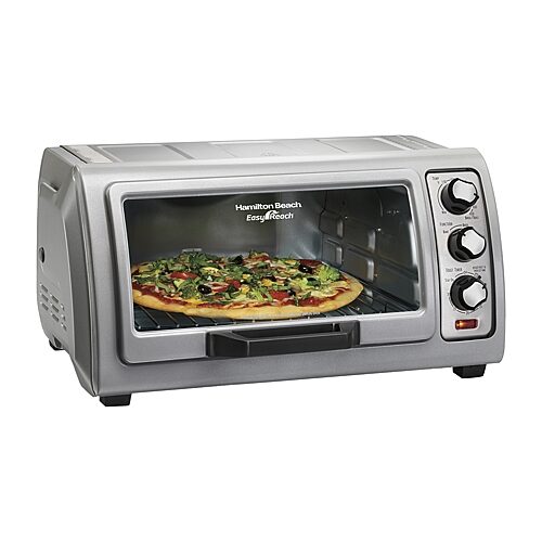 Click here for Hamilton Beach Easy Reach Toaster Oven - Silver prices