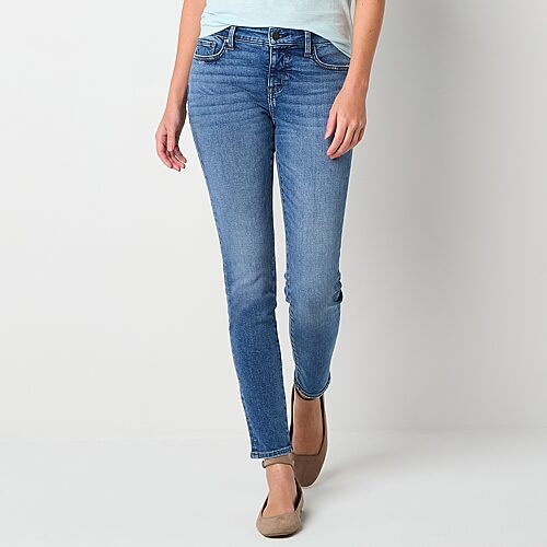 Click here for a.n.a Womens Mid Rise Tall Skinny Fit Jean  14 Tal... prices