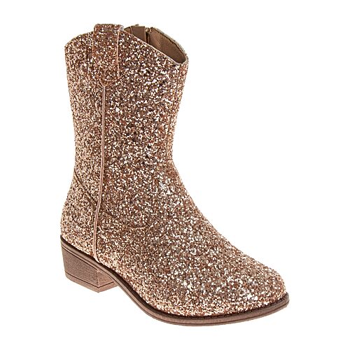 Click here for Kensie Little & Big Kid Girls Block Heel Cowboy Bo... prices