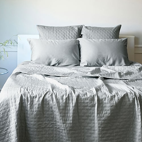 Click here for Bedvoyage Rayon from Bamboo Hem Coverlet  One Size... prices