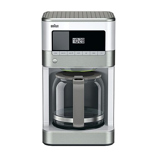 Click here for Braun BrewSense Drip 12 Cup Coffee Maker - White prices