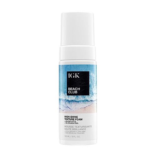 Click here for Igk Hair Beach Club High Shine Texture Foam 5 oz. prices