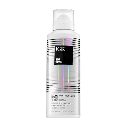Click here for Igk Hair Big Time Volume & Thickening Mousse 6.2 o... prices