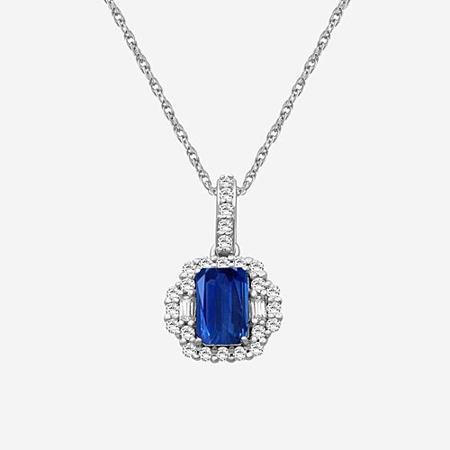 Click here for Womens Emerald-cut Gemstone & 1/3 CT. T.W. Natural... prices
