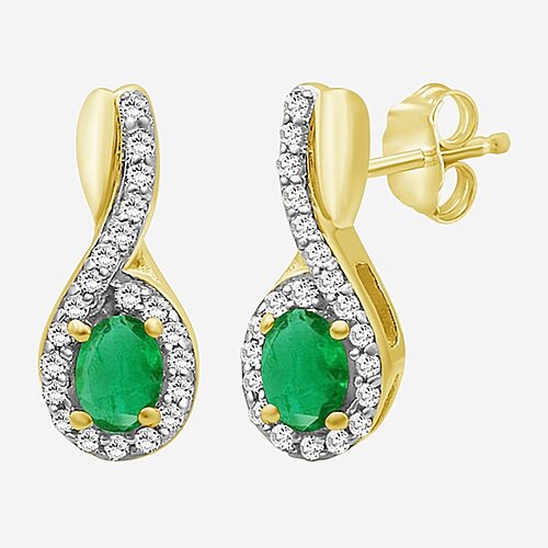 Click here for Womens Gemstone & 1/6 CT. T.W. Natural Diamond 10K... prices