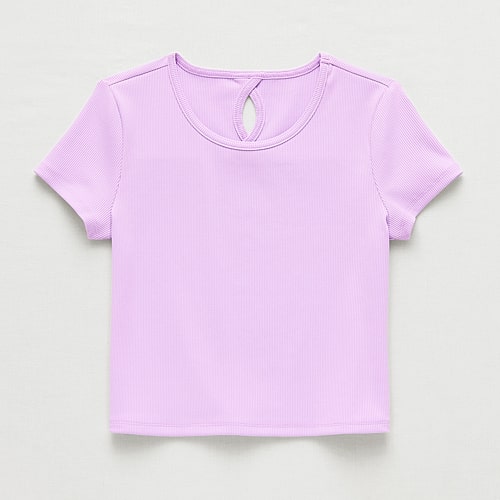 Click here for Xersion Rib Little & Big Kid Girls Scoop Neck Shor... prices