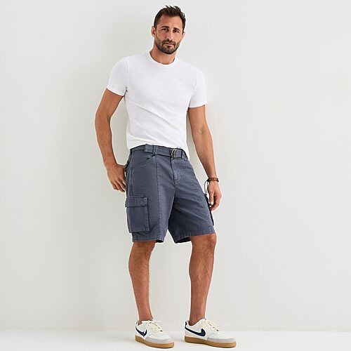 Click here for mutual weave Mens 10 Cargo Short  36  Blue prices