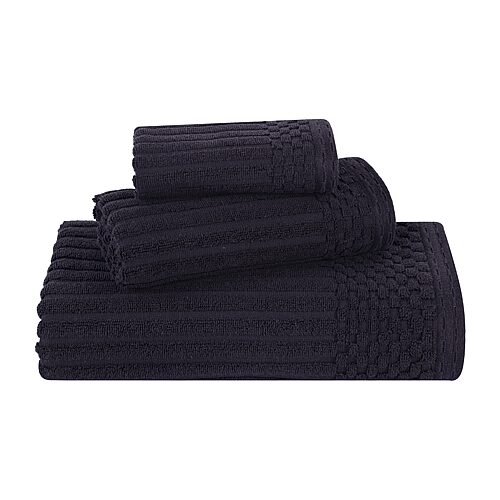 Click here for Superior Soho Checkered Border Cotton Ribbed Textu... prices