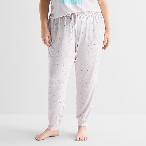Click here for Sleep Chic Womens Plus Pajama Pants  1x  Gray prices