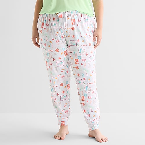 Click here for Sleep Chic Womens Plus Pajama Pants  1x  White prices