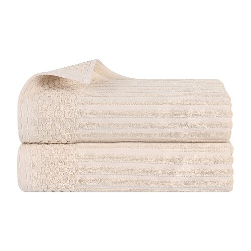 Click here for SUPERIOR Soho Collection | 2pc Quick Dry Checkered... prices