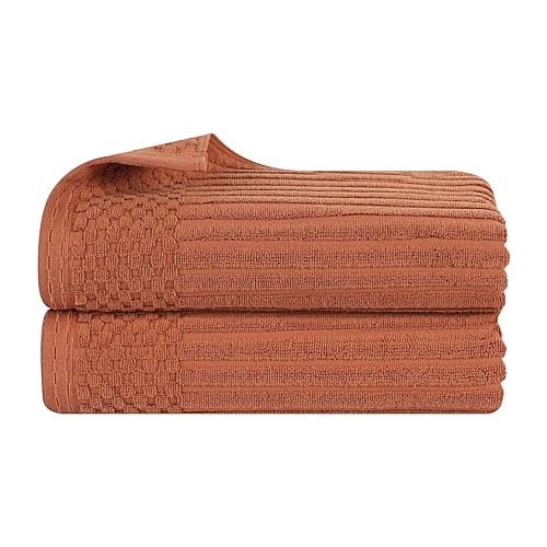 Click here for SUPERIOR Soho Collection | 2pc Quick Dry Checkered... prices