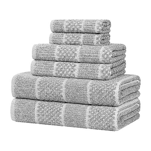 Click here for SUPERIOR Naples Collection 6-pc. Quick Dry Geometr... prices