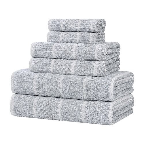 Click here for SUPERIOR Naples Collection 6-pc. Quick Dry Geometr... prices