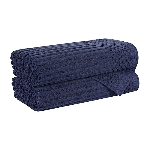 Click here for Superior Soho Checkered Border Cotton 2 Piece Bath... prices