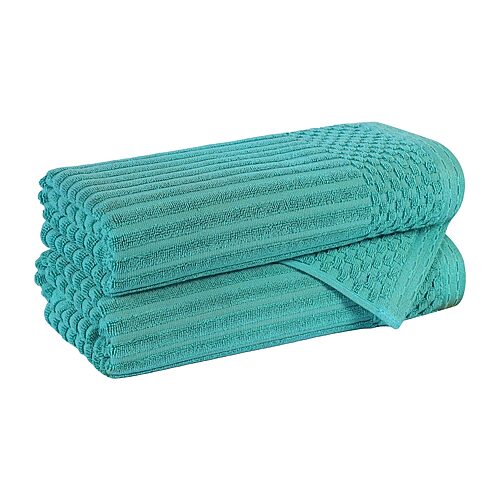 Click here for Superior Soho Checkered Border Cotton 2 Piece Bath... prices