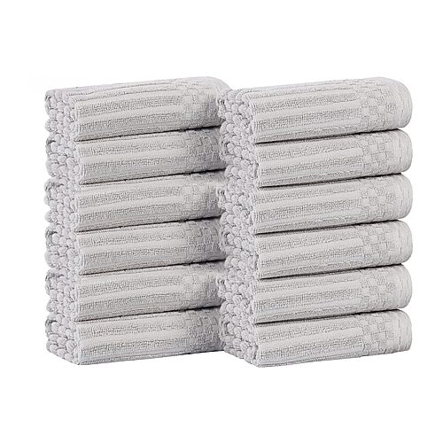 Click here for SUPERIOR Soho Collection | 12-pc. Quick Dry Checke... prices