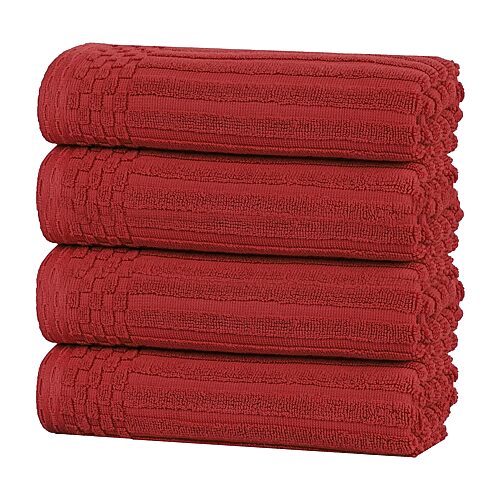 Click here for SUPERIOR Soho Collection | 4pc Quick Dry Checkered... prices