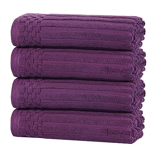 Click here for SUPERIOR Soho Collection | 4pc Quick Dry Checkered... prices