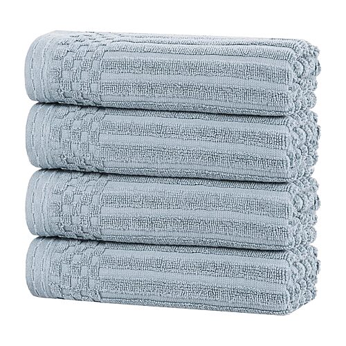 Click here for SUPERIOR Soho Collection | 4pc Quick Dry Checkered... prices