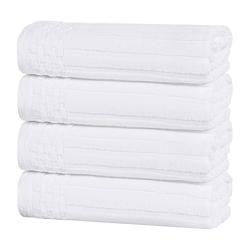 Click here for SUPERIOR Soho Collection | 4pc Quick Dry Checkered... prices