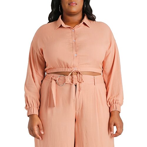 Click here for Poetic Justice Womens Plus Long Sleeve Crop Top  1... prices