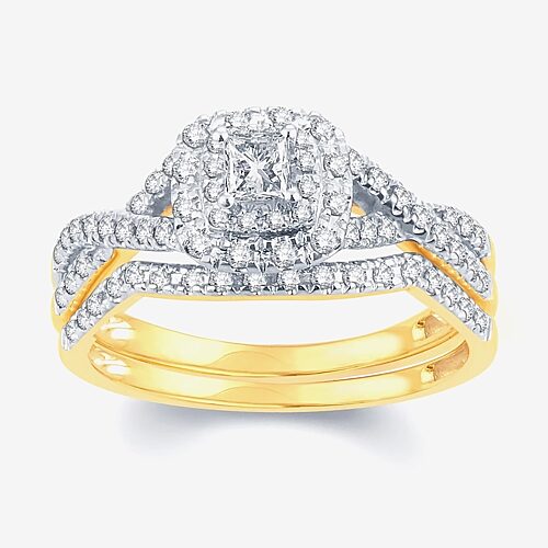 Click here for Womens 1/2 CT. T.W. Natural White Diamond 14K Gold... prices