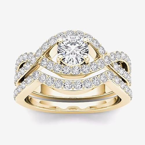 Click here for Womens 1 1/2 CT. T.W. Natural White Diamond 14K Go... prices