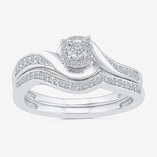 Click here for Womens 1/5 CT. Natural White Diamond Sterling Silv... prices