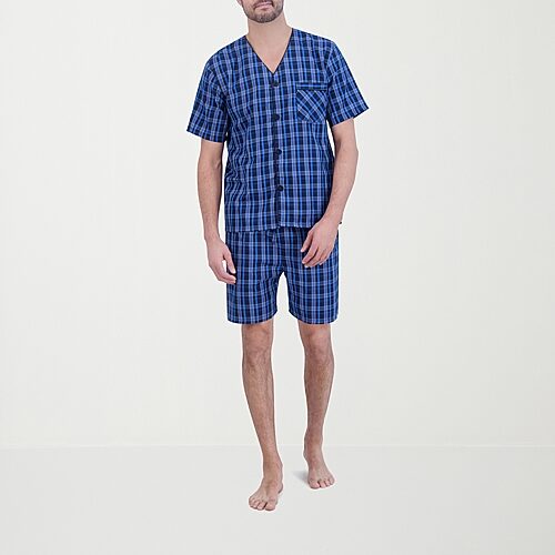 Click here for Hanes Mens V-Neck Short Sleeve 2-pc. Pajama Sets... prices