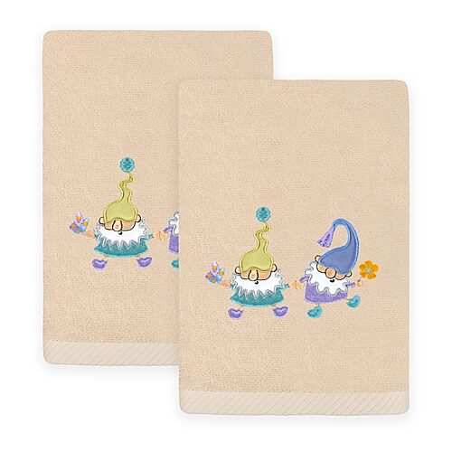 Click here for Linum Home Textiles 2pc. Spring Gnomes Embroidered... prices