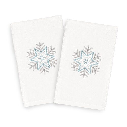 Click here for Linum Home Textiles Christmas Crystal Hand Towel S... prices