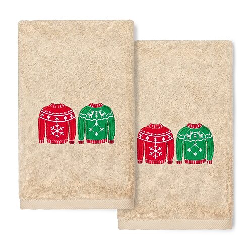 Click here for Linum Home Textiles Christmas Sweaters Hand Towels... prices