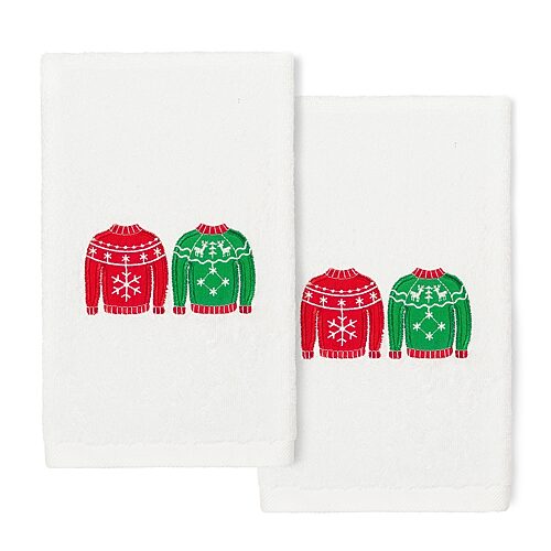 Click here for Linum Home Textiles Christmas Sweaters Hand Towels... prices