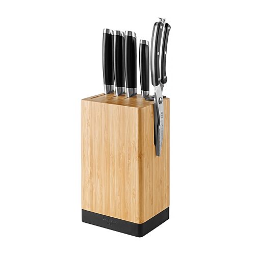 Click here for BergHOFF Leo Graphite 5-pc. Knife Block Set  One S... prices