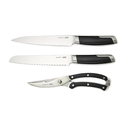 Click here for BergHOFF Graphite 3-pc. Knife Set  One Size  Black prices