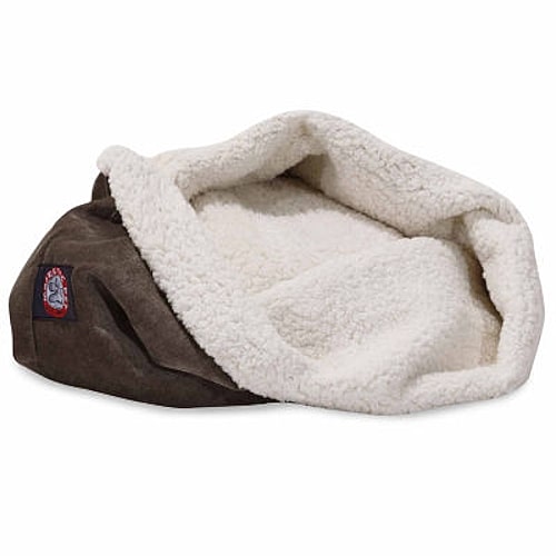 Click here for Majestic Pet 17 Burrow Cat Bed  One Size  Brown prices