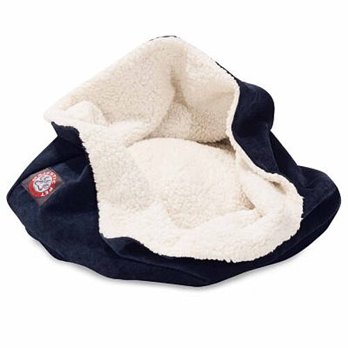 Click here for Majestic Pet 17 Burrow Cat Bed  One Size  Blue prices