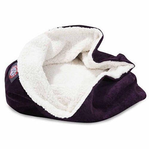 Click here for Majestic Pet 17 Burrow Cat Bed  One Size  Purple prices