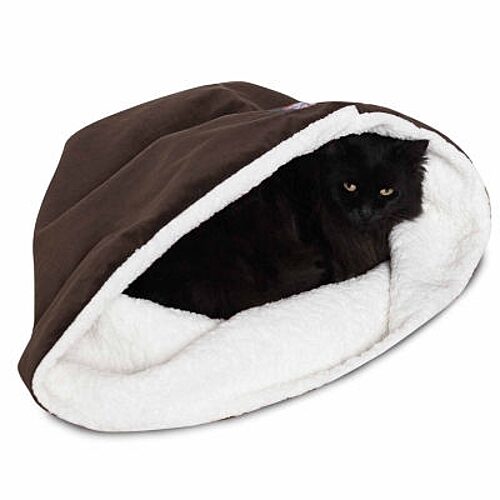 Click here for Majestic Pet 17 Burrow Cat Bed  One Size  Brown prices