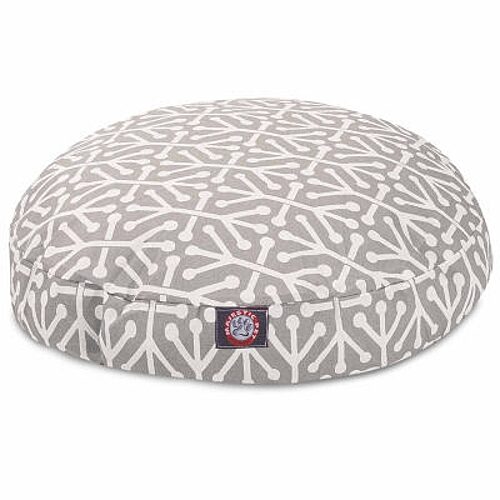 Click here for Majestic Pet Aruba Round Pet Bed  One Size  Gray prices