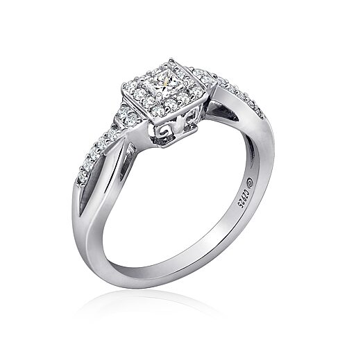 Click here for DiamonArt Womens 3/8 CT. T.W. White Cubic Zirconia... prices