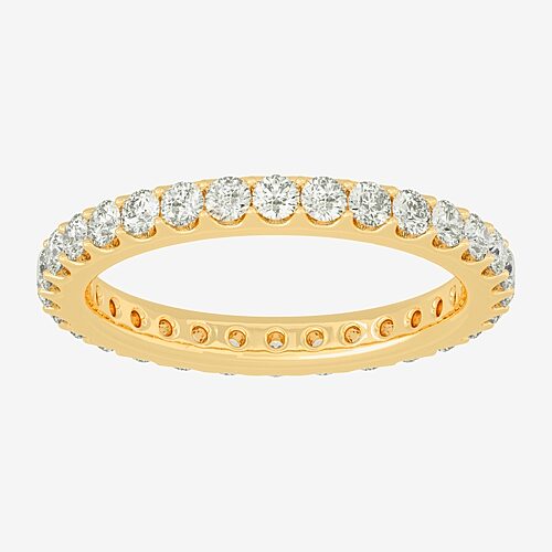 Click here for Womens 2MM 1 CT. T.W. Natural White Diamond 14K Go... prices