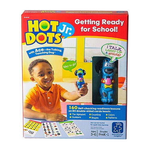 Educational Insights Getting Ready For School Hot Dots Set